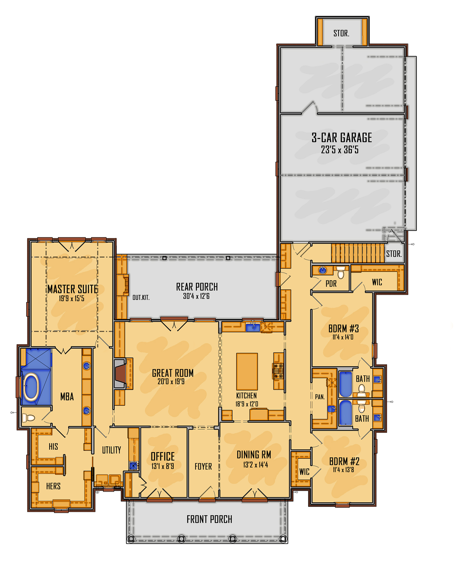 3RD-46-22 | Third Floor Plans